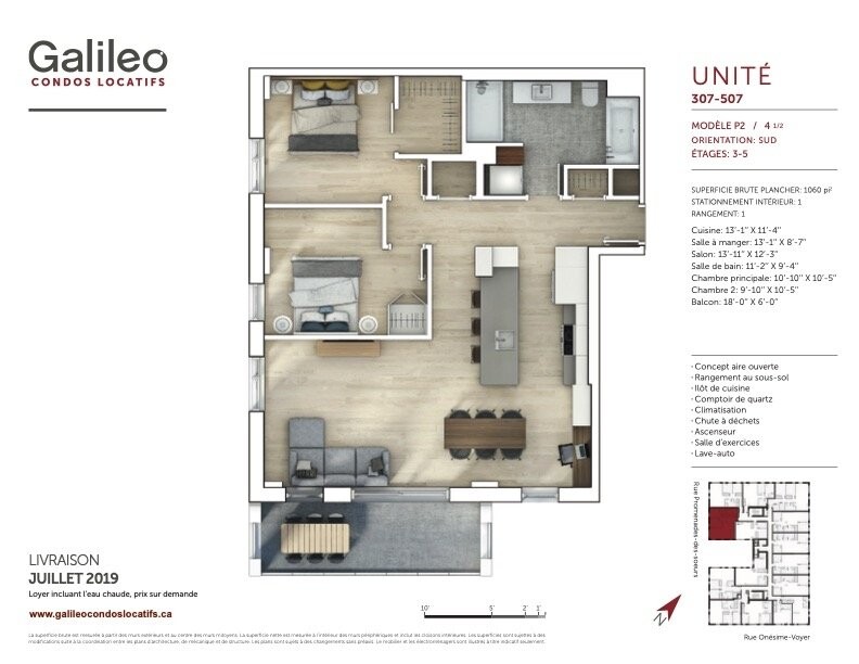 Logis-Experts | 1455 Rue Onésime-Voyer - Le Galiléo